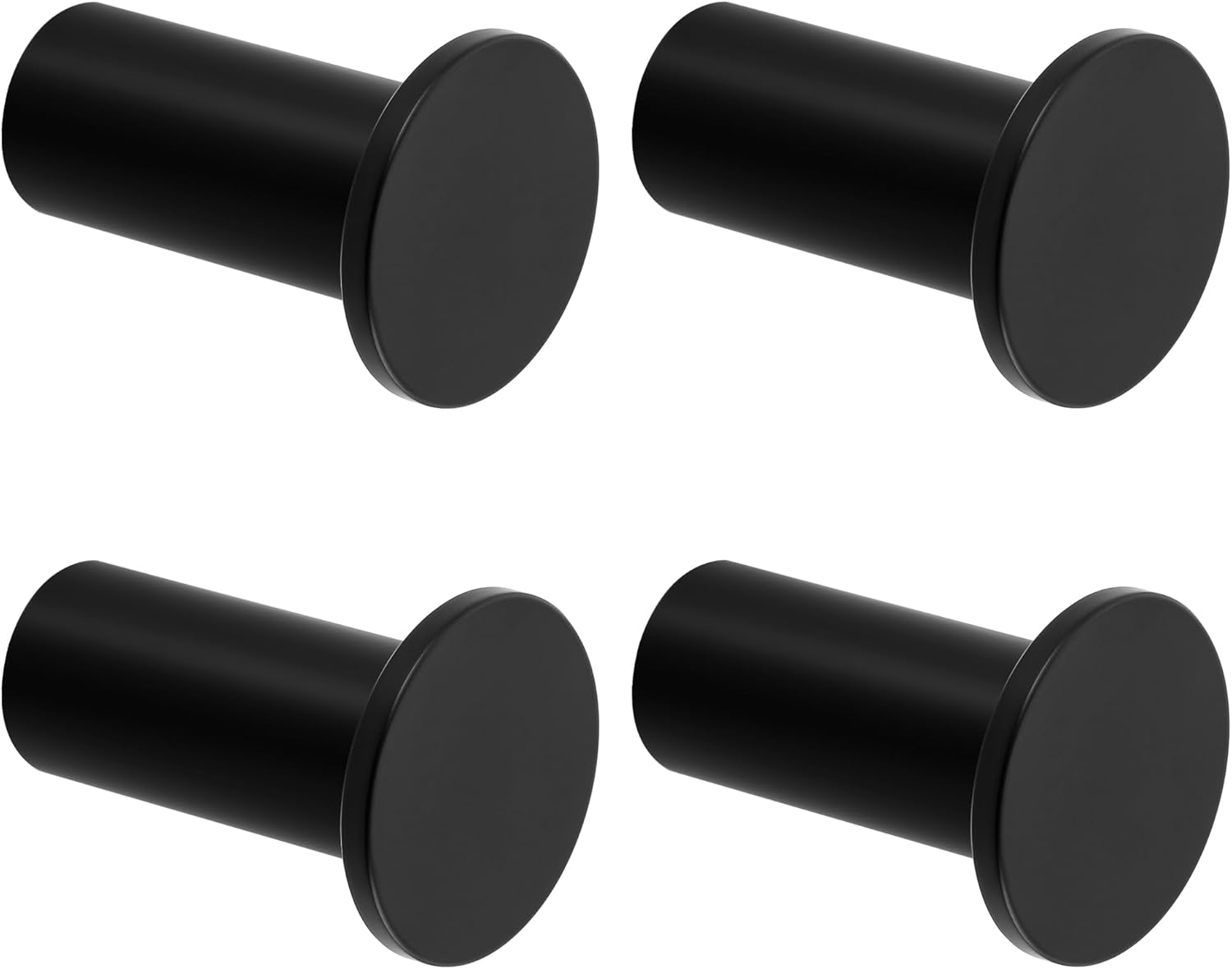 SAYAYO Black Towel Hooks for Bathrooms, Heavy Duty Wall Hooks for ...