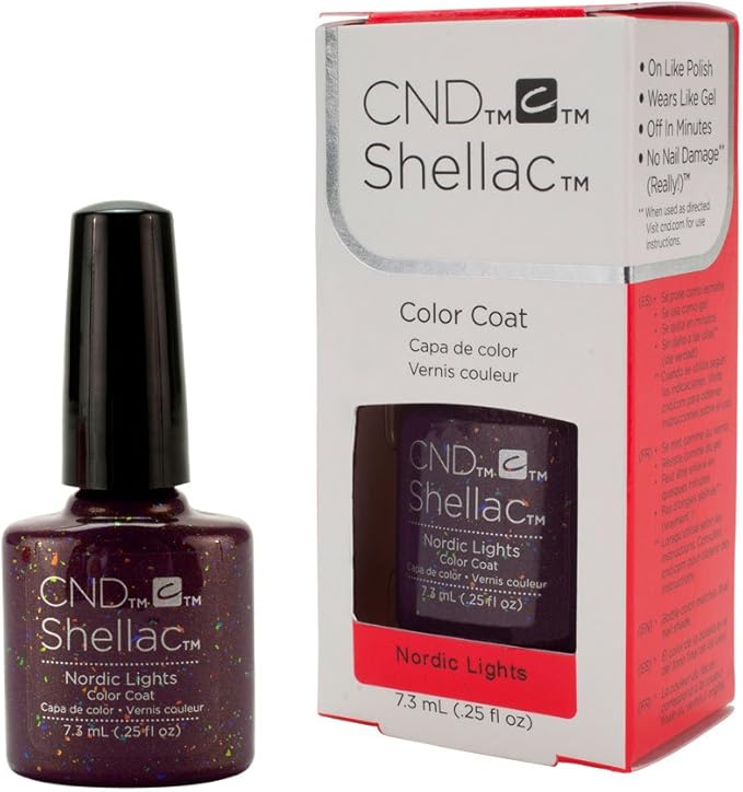 CND Shellac - Nordic Lights 7.3ml/0.25 fl oz : Amazon.co.uk: Beauty