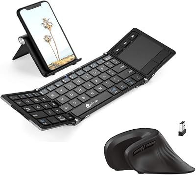 iClever Bluetooth Keyboard, BK08 Folding Keyboard Nepal | Ubuy
