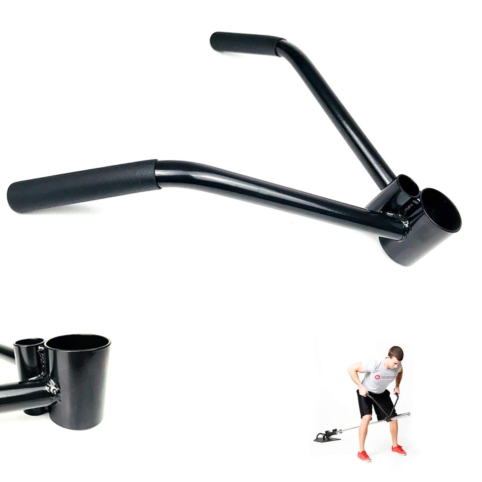 Buy JSQC Barbell Pro Angled Handle Landmine Attachment - Build Back ...