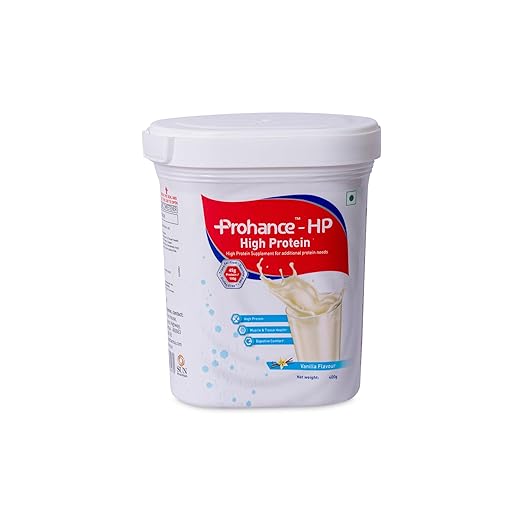 Prohance HP Vanilla Flavour - Pack of 400gm Protein Powder : Amazon.in ...