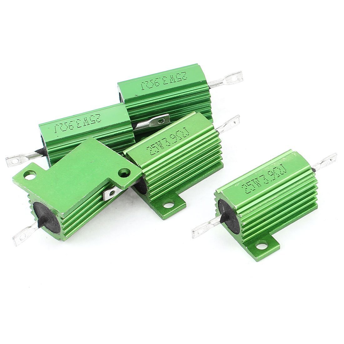 Amazon.com: Aluminum Housed Resistor, Purple-fox 5pcs Aluminum Shell ...