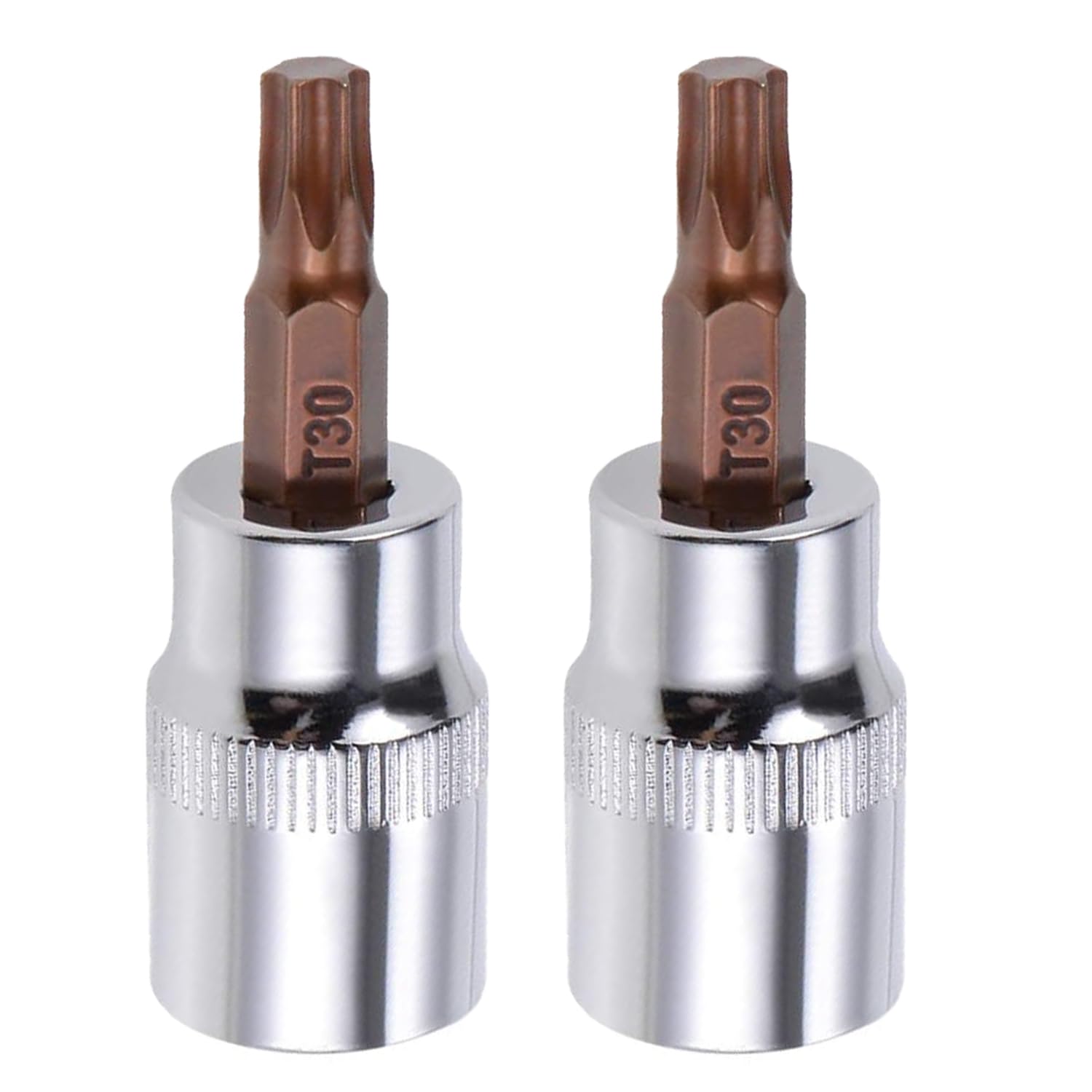 2PCS Juttzzei Torx Bit Socket, 3/8" Drive x T30 Torx Bits Socket ...