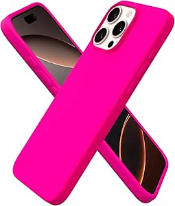 Amazon.com: ORNARTO Compatible with iPhone 16 Pro Max Case 6.9", Slim Liquid Silicone 3 Layers ...
