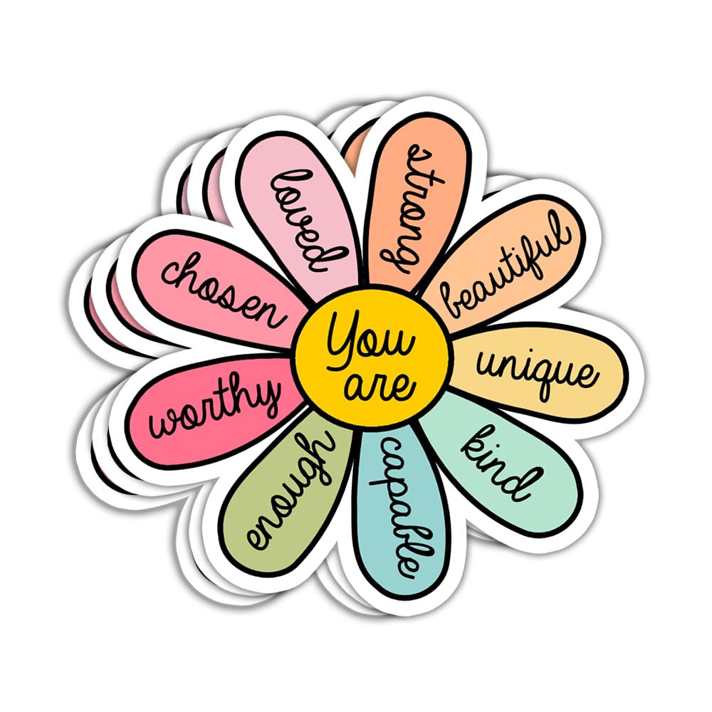 Amazon.com: SUNHADO (3 Pcs) You Are Beautiful Worthy You Are Enough ...