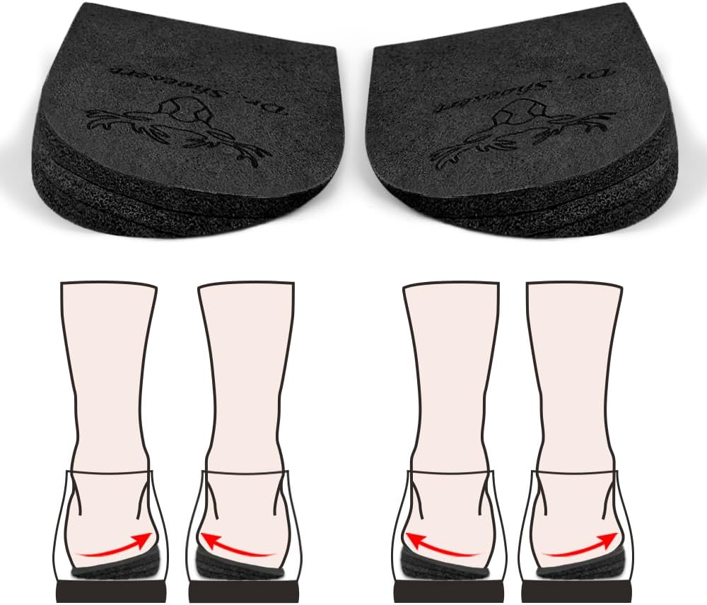 Amazon.com: Dr. Shoesert 3 Layers Adjustable Orthopedic Heel Wedge ...