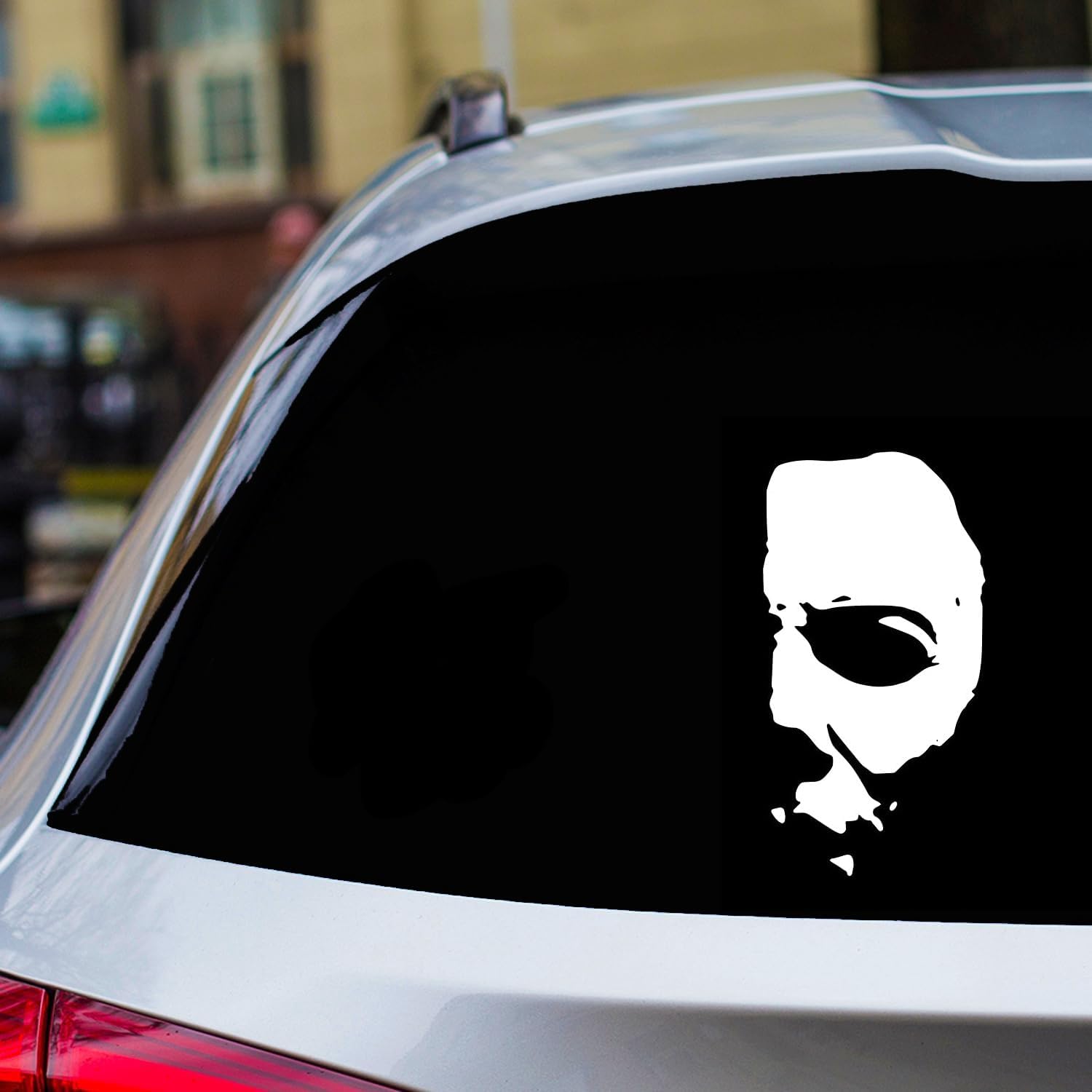 Amazon.com - A&B Traders Car Decals Michael Myers Creepy Face 5.5 ...