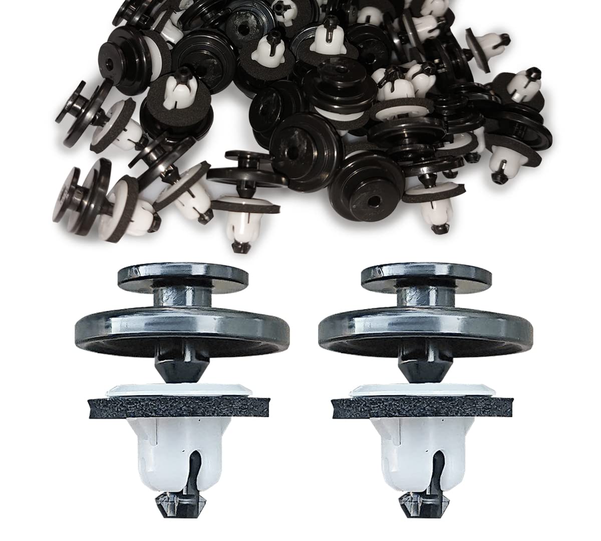 Amazon.com: 100 Pack - Tailgate Spoiler Clips 91513-T6A-003 Compatible ...