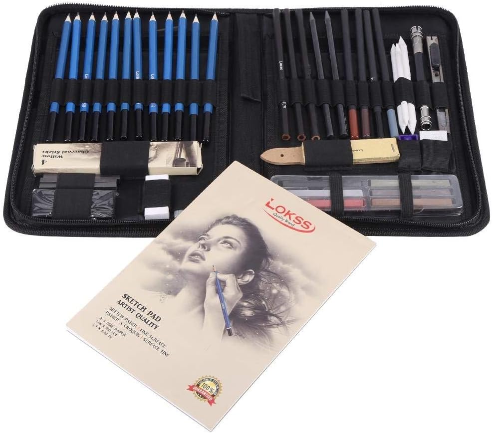 Amazon.com: 48PCS Art Sketching Pencils, Professional Drawing Shading ...