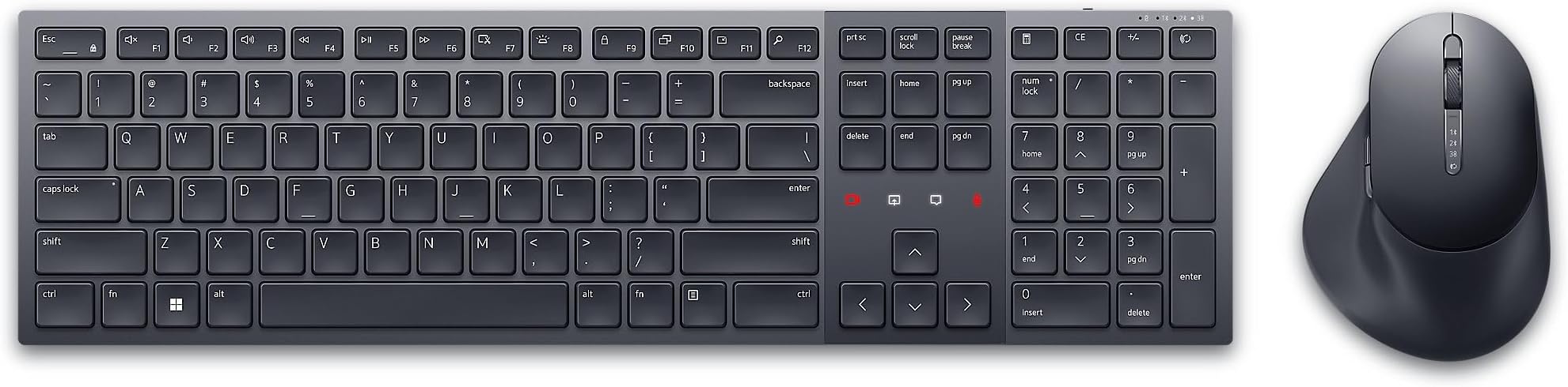 Amazon.com: Dell KM900 Premier Collaboration Keyboard and Mouse - Zoom ...