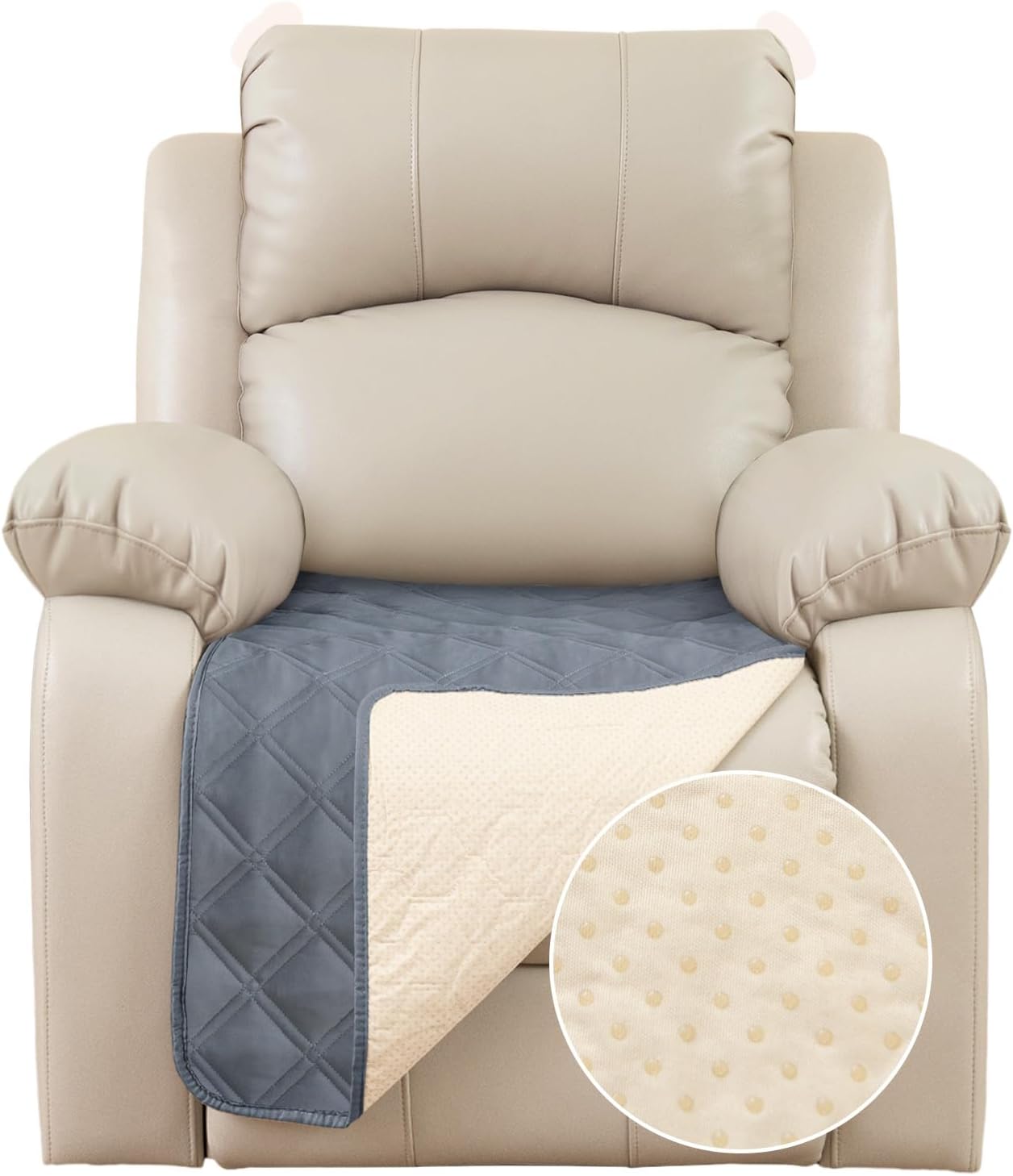 Amazon.com: TOMORO Non-Slip Recliner Sofa Cover - 100% Waterproof Seat ...