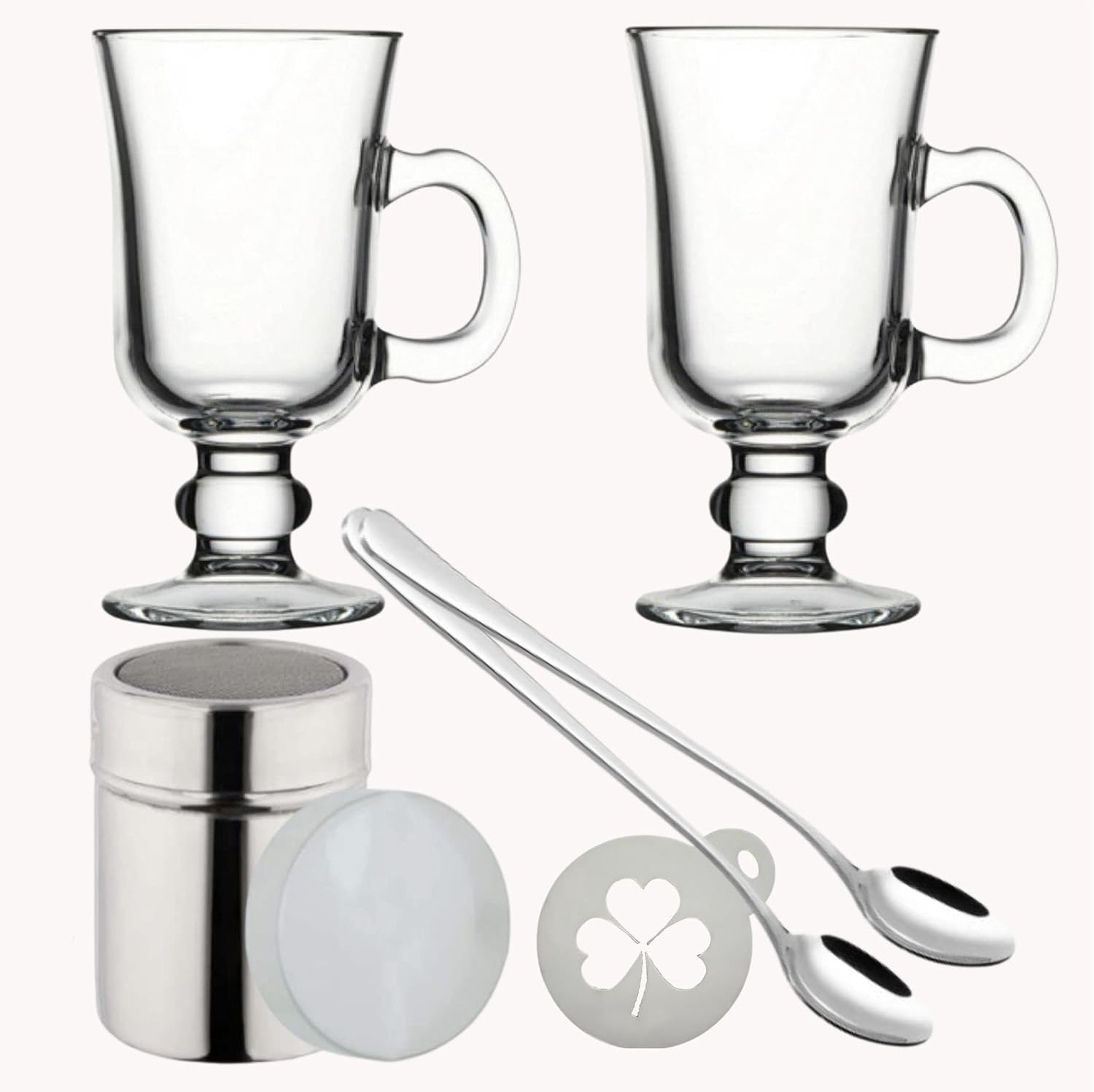 Amazon.com | Irish Coffee Glass Gift Set - Containing Two Glasses ...