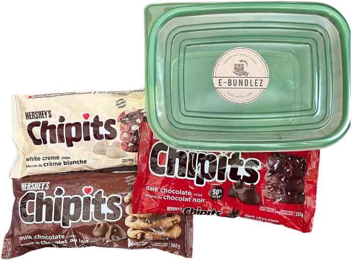 E-Bundlez Baking Chips Bundle- Dark Chocolate Chips, Milk Chocolate ...