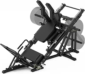 EonfitOmni 3 in 1 Leg Press Hack Squat Machine, Adjustable Leg Press ...