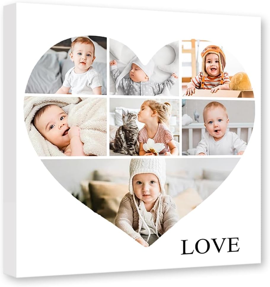 Amazon.com: CXHOSTENT Custom Canvas Prints with Your Photos ...