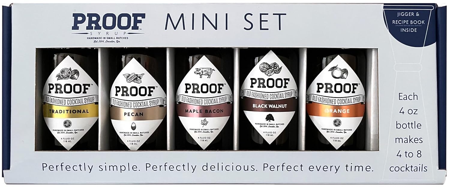 Amazon.com : Old Fashioned Cocktail Mix Set - Giftable Home Mixer Set ...