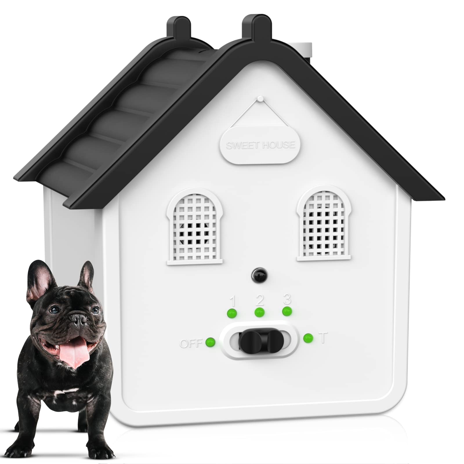 Amazon.com: Anti Barking Device, 2 in 1 Ultrasonic Dog Barking ...
