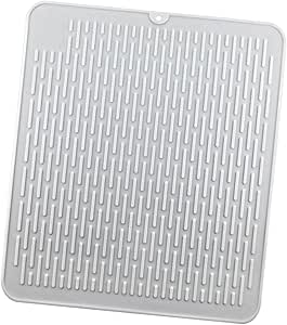 45x40cm Dish Drying Mat Utensil Drying Board Tray for Kitchen Counter ...