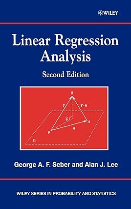 Amazon.com: Linear Regression Analysis: 9780471415404: Seber, George A ...
