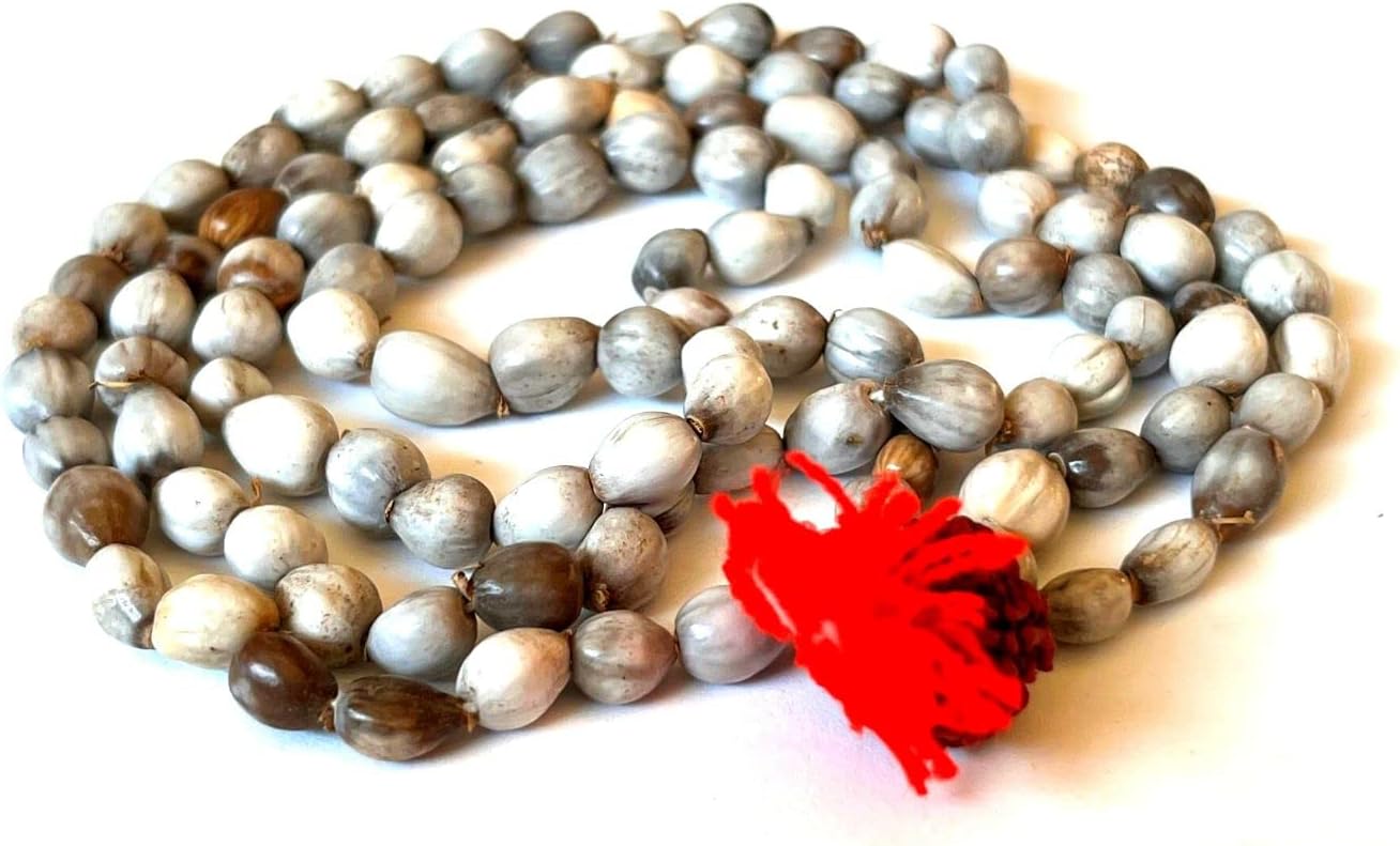 Rosewood Beads Japa Mala 108 +1 Rosary Beads Hindu Yoga Meditation Japa ...