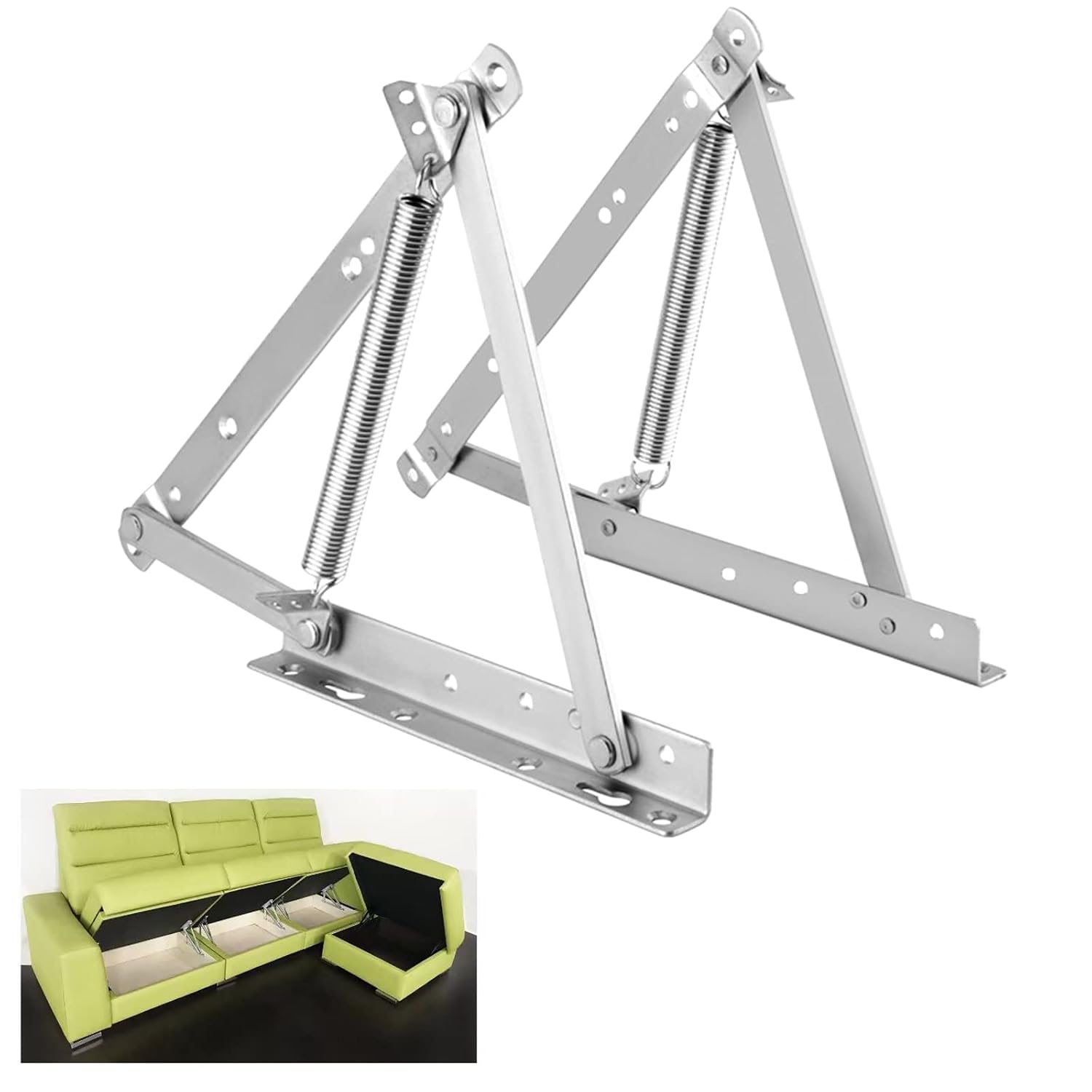 KAFENDA Lid Support Hinges, Sofa Bed Spring Lifters, Box Lid Holding ...