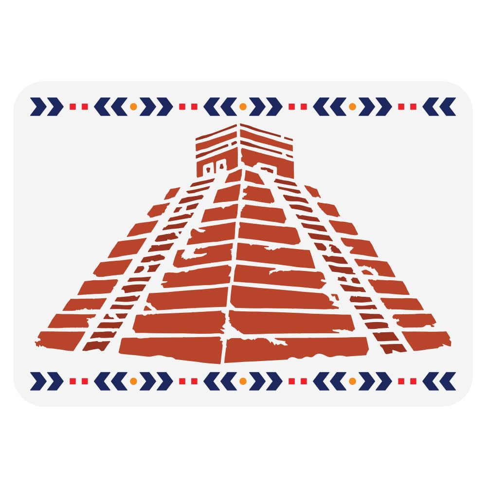 Como Dibujar Una Piramide Azteca