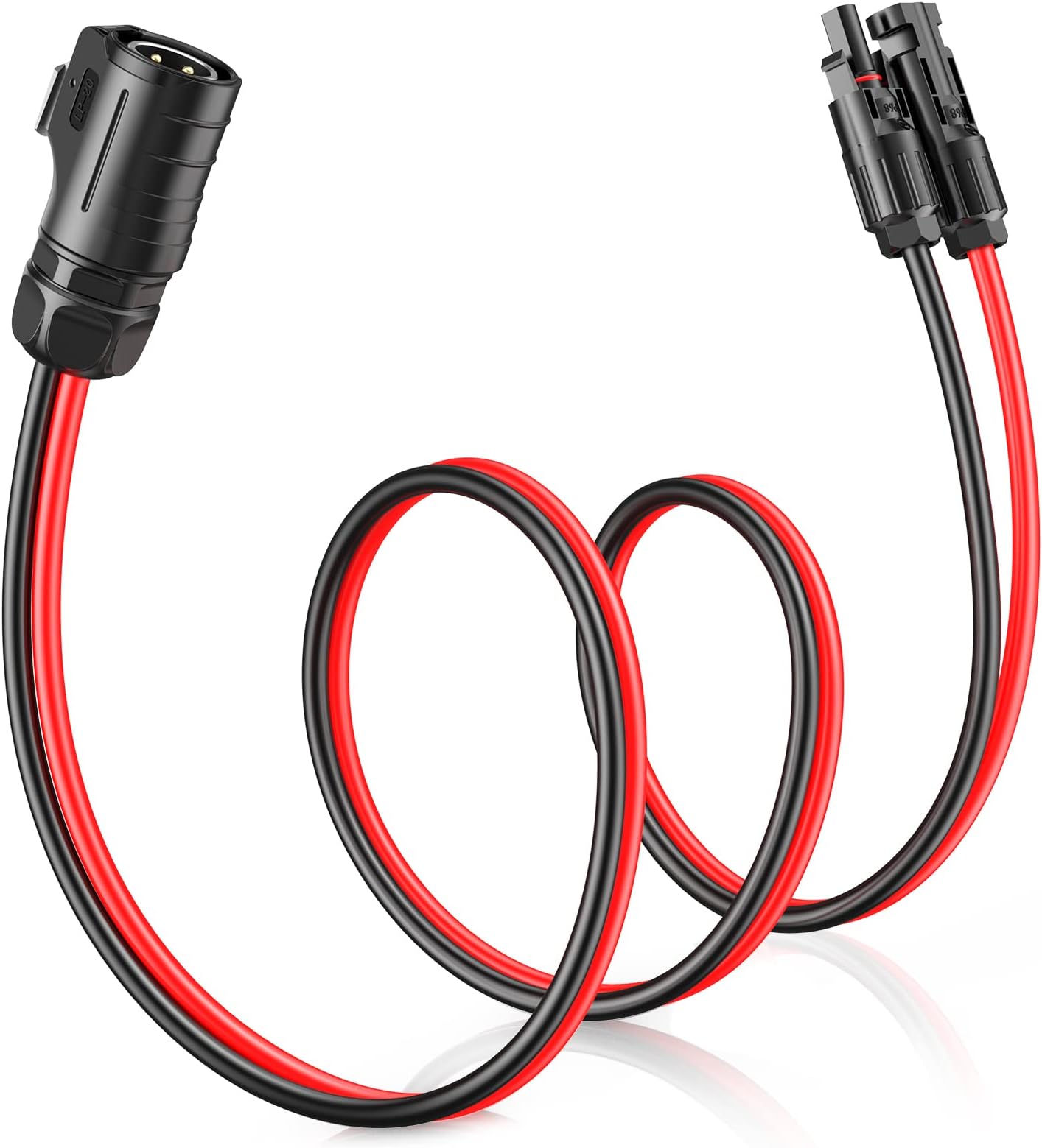 Amazon.com: ELECTOP 2 Pin Power Industrial Circular Connector to Solar ...