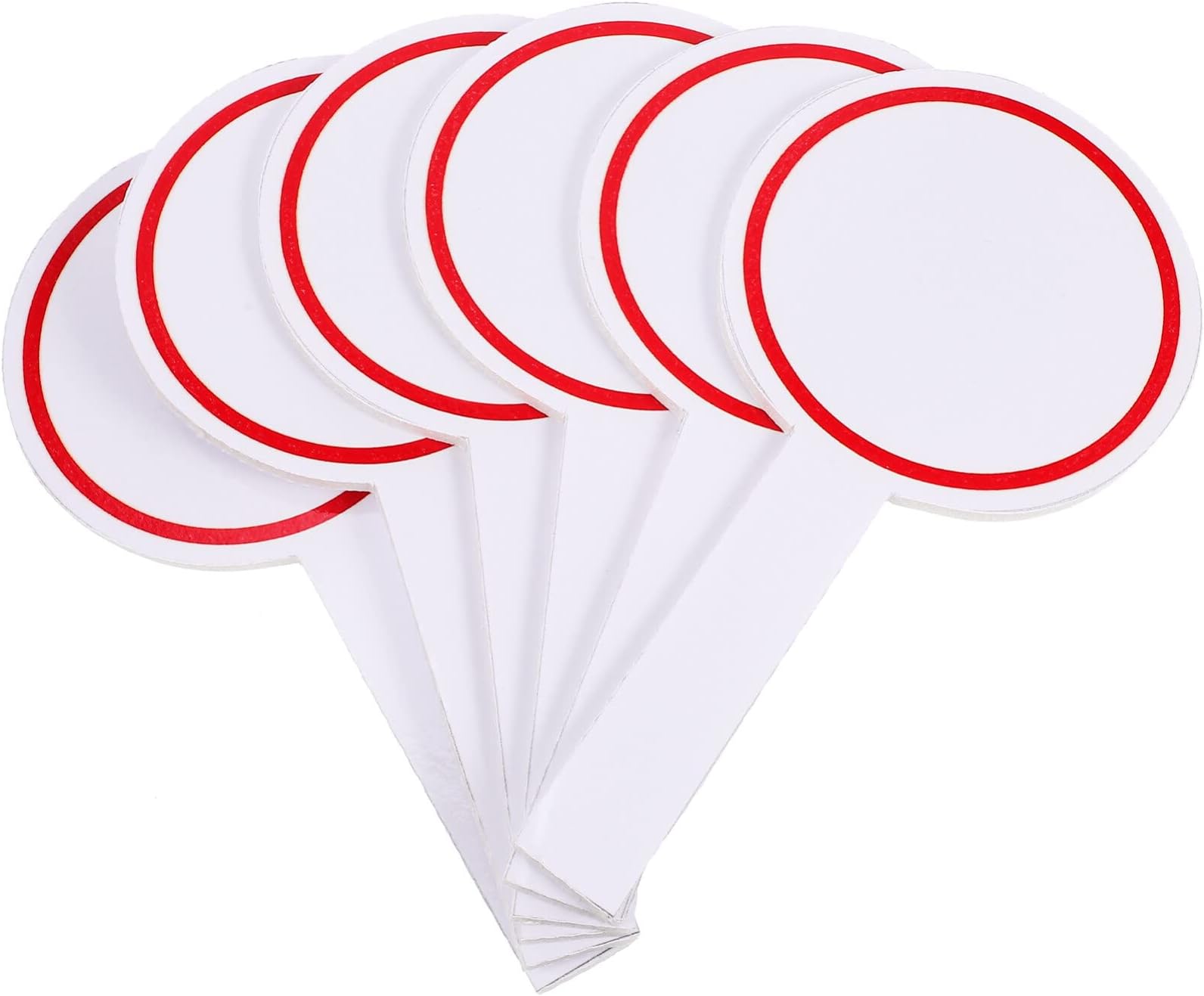 Amazon.com : MAGICLULU 6Pcs Dry Erase Answer Paddles Handheld Double ...