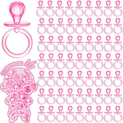 Amazon.com : Pacifiers for Baby Shower Game, 36 Plastic Pacifiers for ...