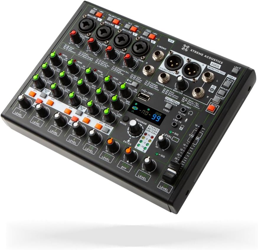 kh HT4 Bluetooth Compatible Professional Portable Digital DJ Console w ...