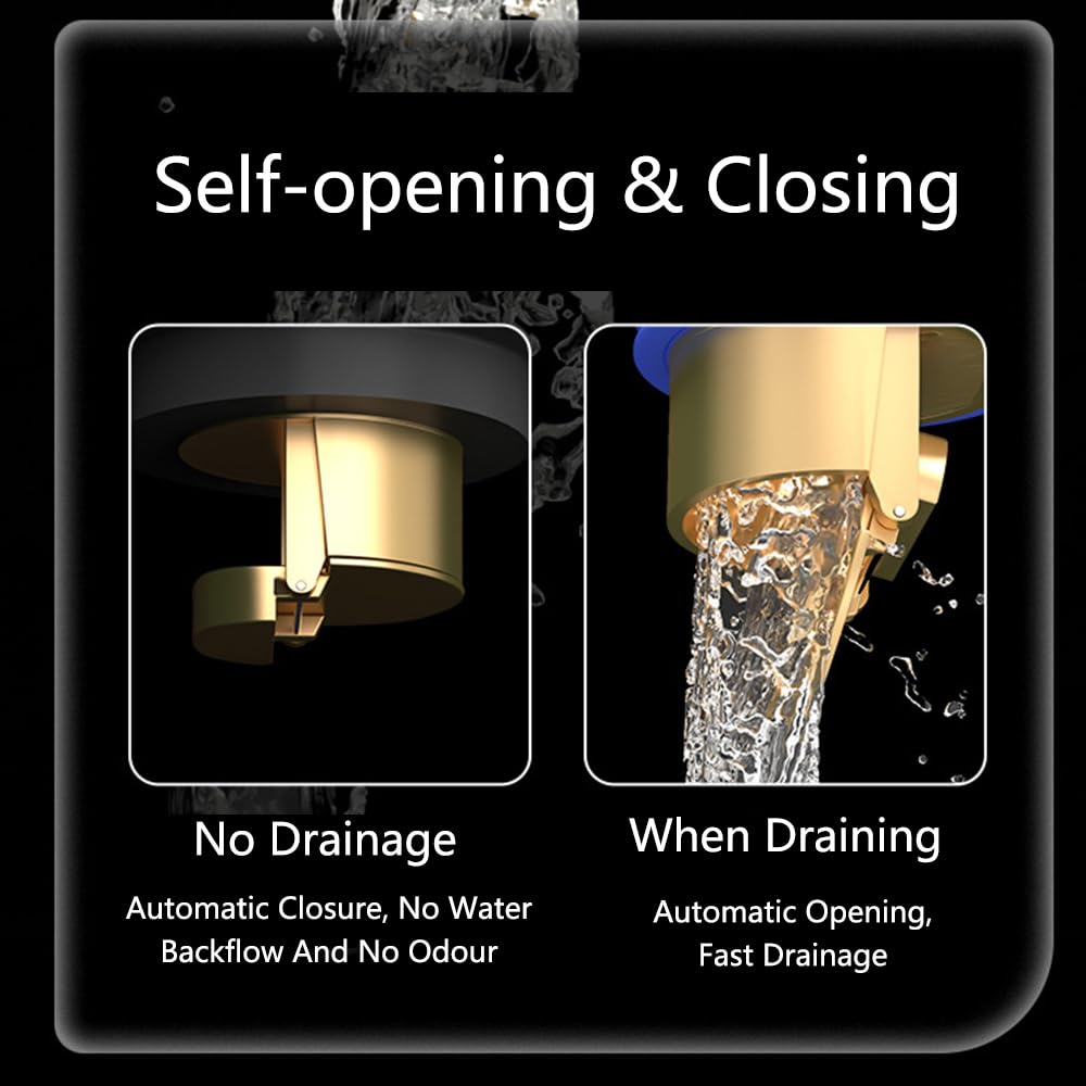 Snapklik.com : Odor Proof Floor Drain, Floor Drain Backflow Preventer ...