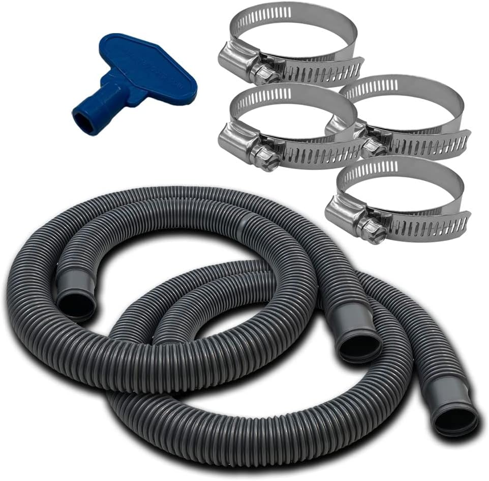 Amazon.com: Puri Tech Durable ABG Pool Filter Connection Hose 1.5 Inch ...
