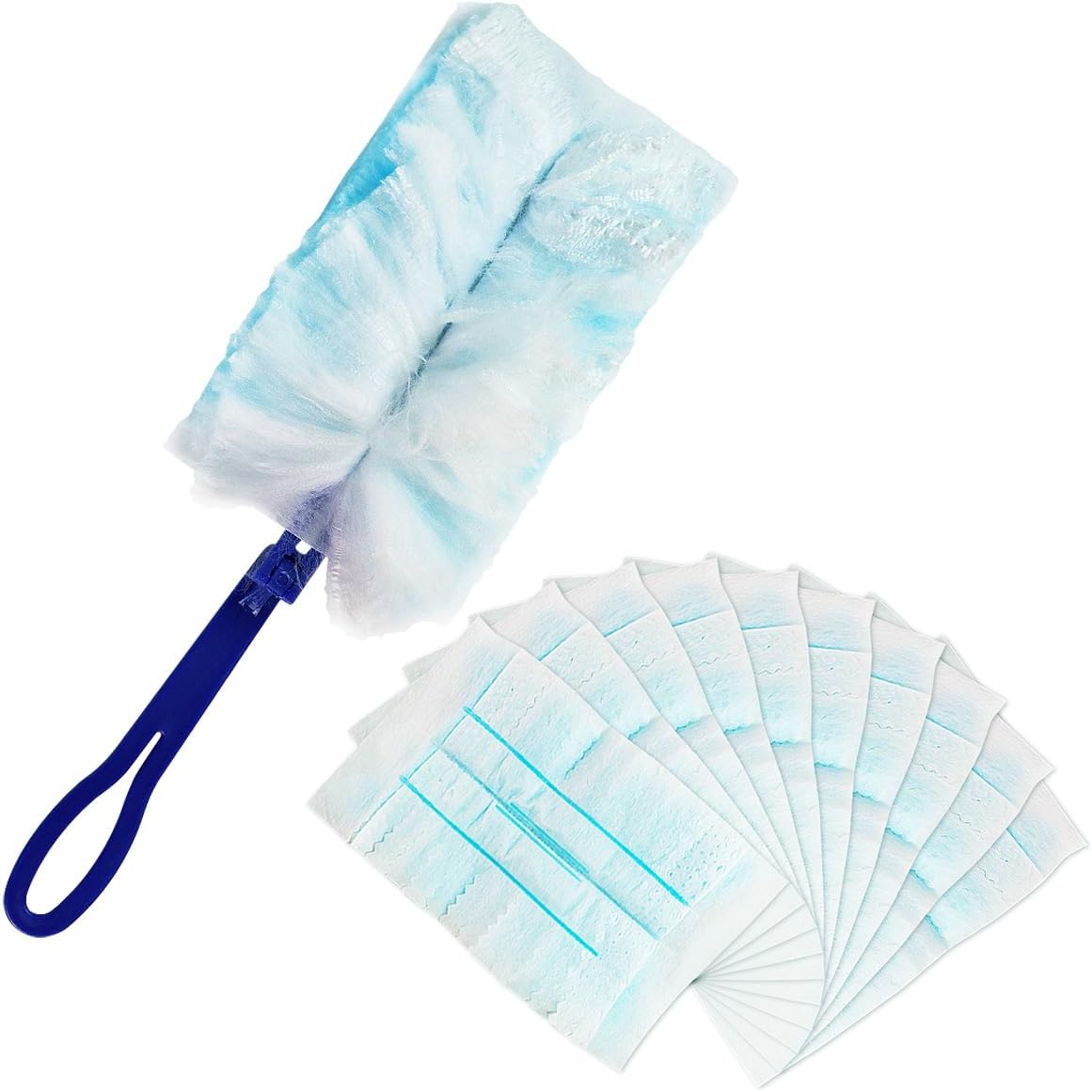 Amazon.com: 10 Multi-Surface Heavy Duty Feather Duster Kits with Handle ...