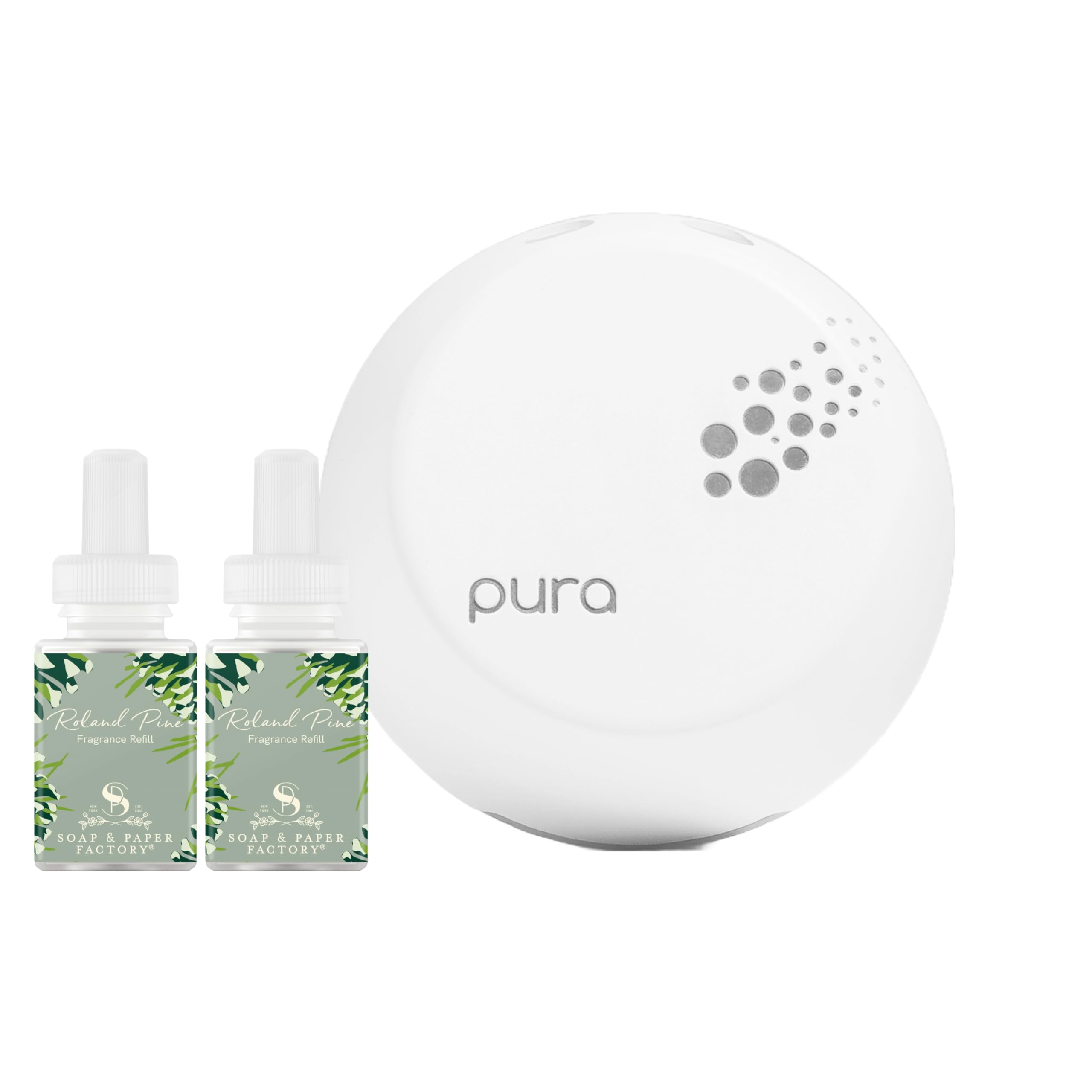 Pura Smart Fragrance Bundle - Pura Diffuser with Soap and Paper Factory ...