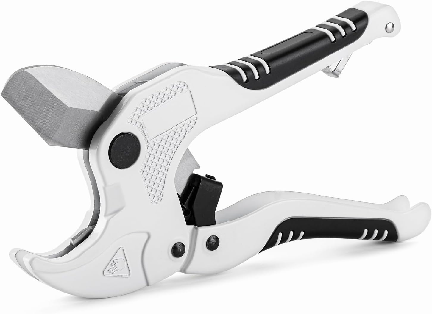 Bates- PVC Pipe Cutter, Cuts up to 1-5/8", Ivory Ratcheting PVC Pipe ...