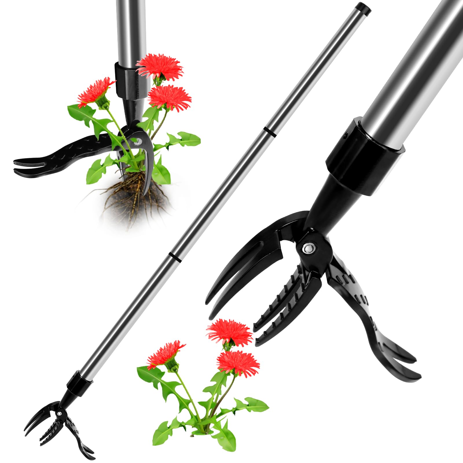 Amazon.com : ELECROW Stand Up Weeding Tools, Weed Puller Tool Stainless ...
