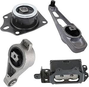 Amazon.com: Auto Buffy Motor & Trans Mount 4PCS Set for 2003-2008 Chrysler PT Cruiser 2.4L Auto ...
