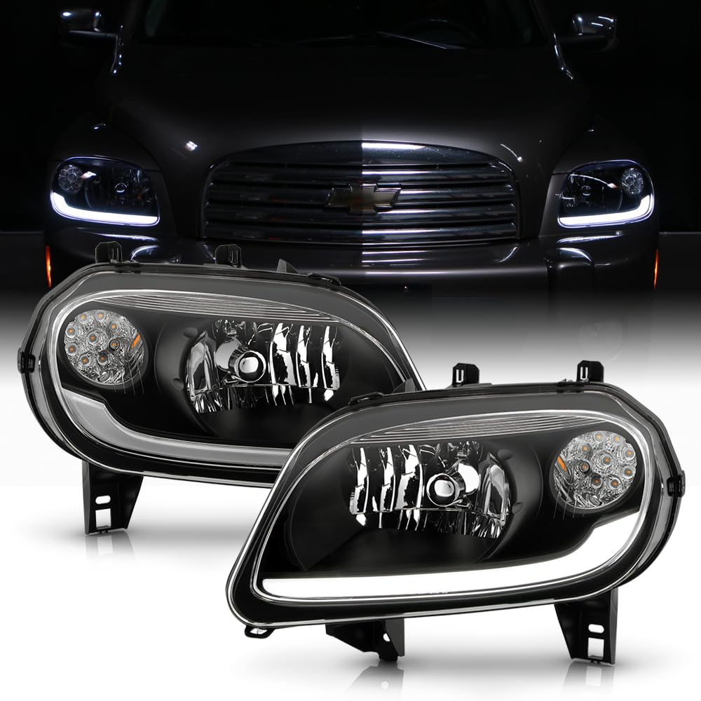 Snapklik.com : For 2006-2011 Chevy HHR Upgrade Style Black Housing LED ...