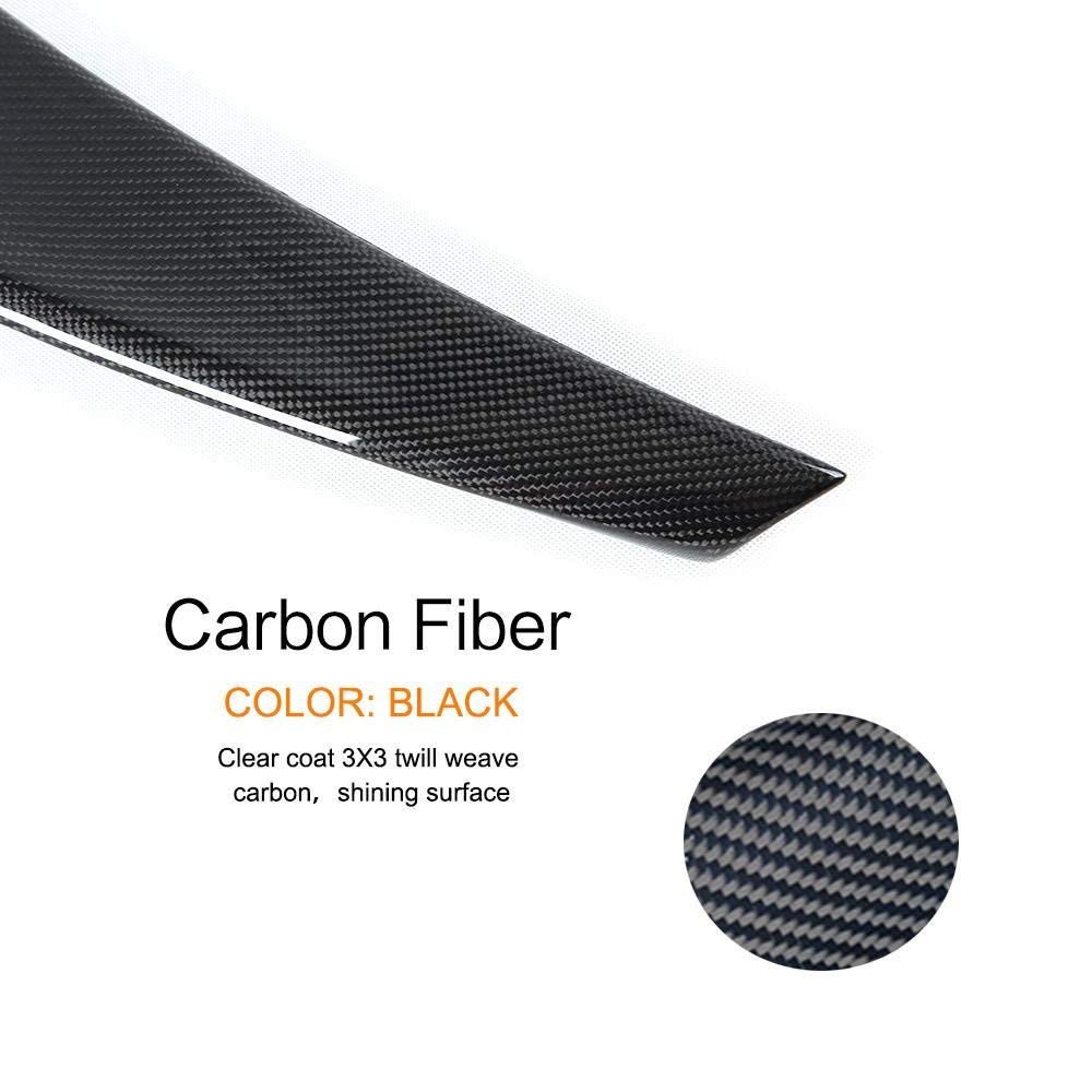 JC SPORTLINE Carbon Fiber Rear Spoiler Fits fits for Maserati Gran ...