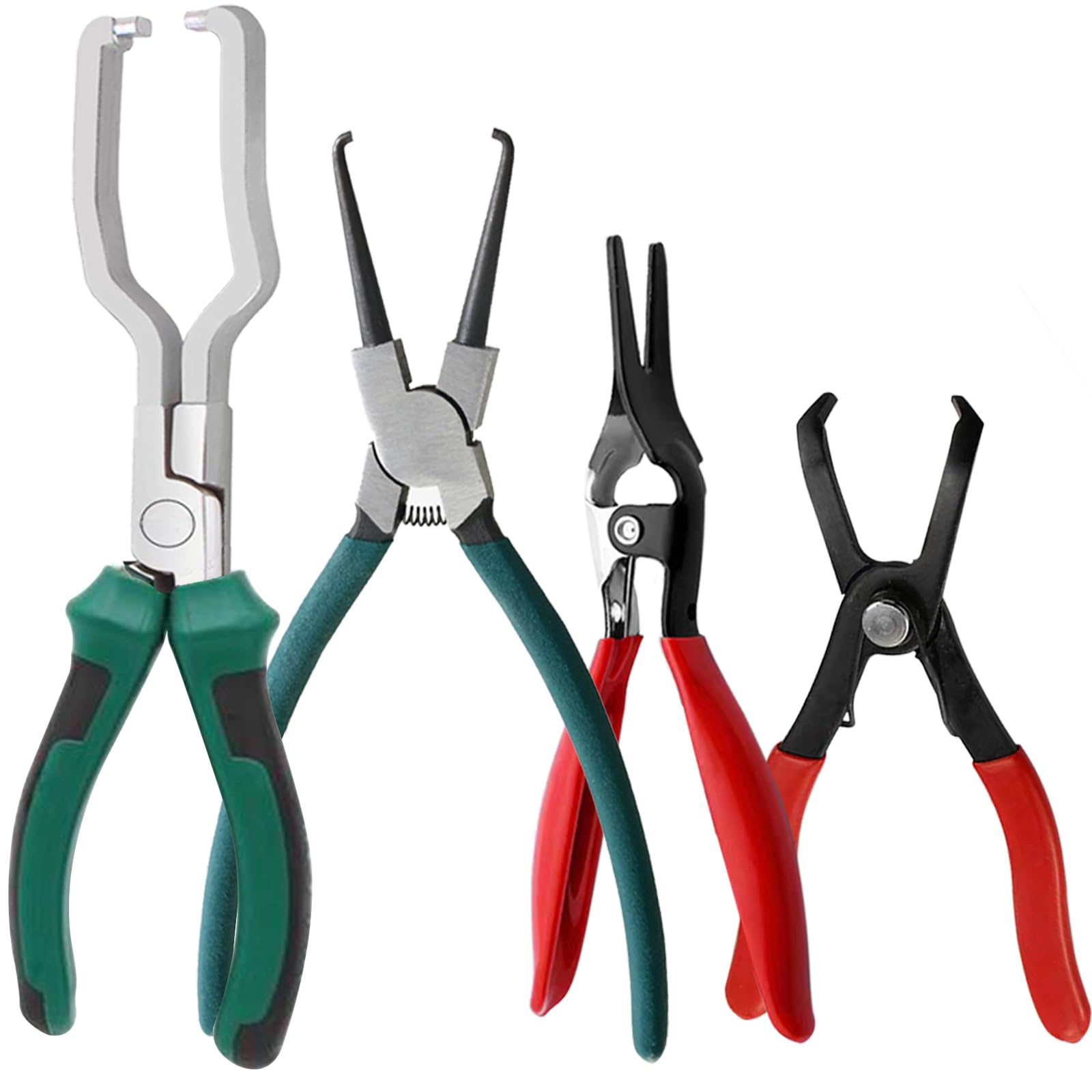 Amazon.com: QISF 4Pcs Fuel Line Pliers Set, 9 Inch Fuel Filter Caliper ...