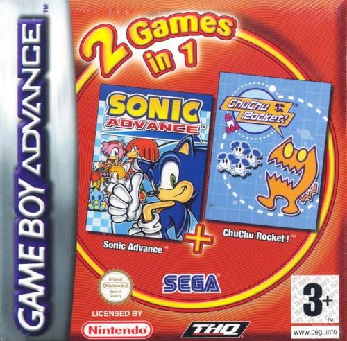 GameBoy Advance - 2 in 1: Sonic Advance + ChuChu Rocket! : Amazon.fr ...