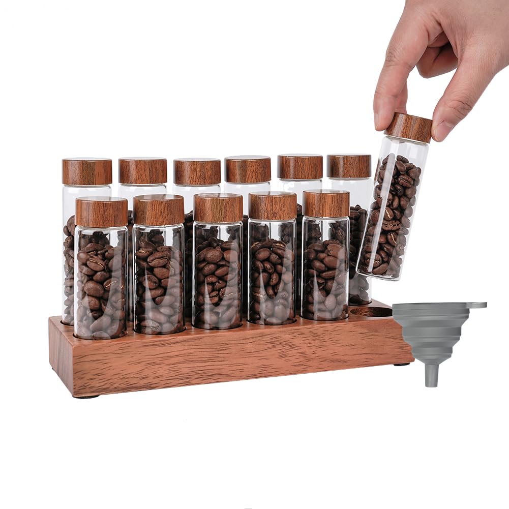 Snapklik.com : Watchget 12-Piece Single Dose Coffee Bean Storage Kit