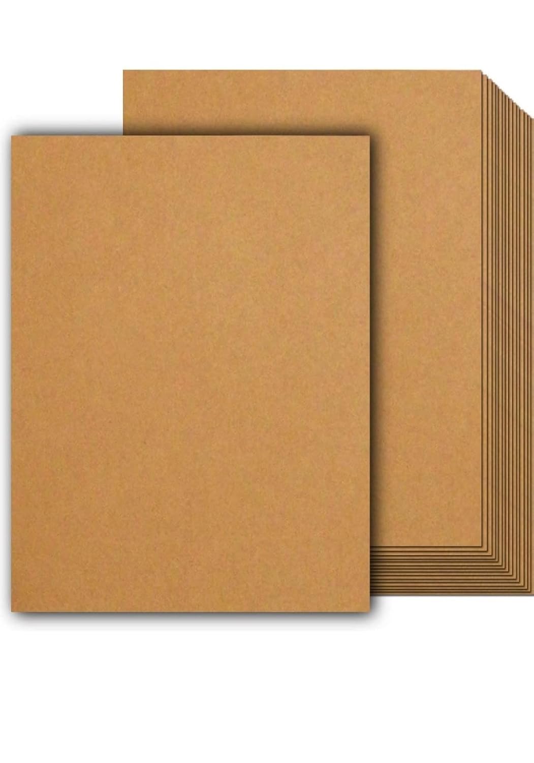 Brown Craft Paper Sheets - 180 GSM A4 Size for Art, Crafts, Wrapping ...