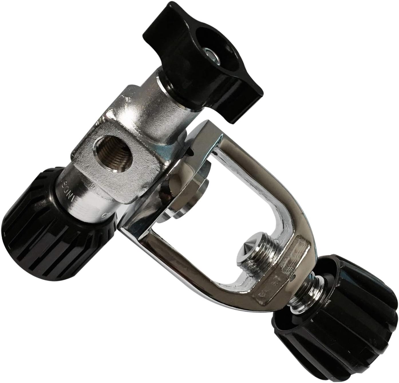 Amazon.com : Harrison Scuba Tank Fill Yoke with Line Valve and Bleed ...