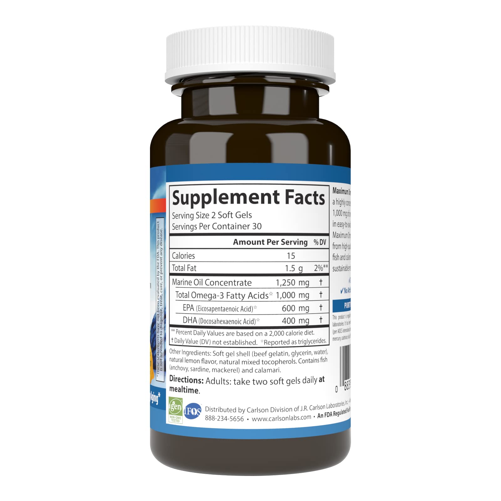 Snapklik.com : Maximum Omega Minis, 1000 Mg Omega-3s, Heart Function ...
