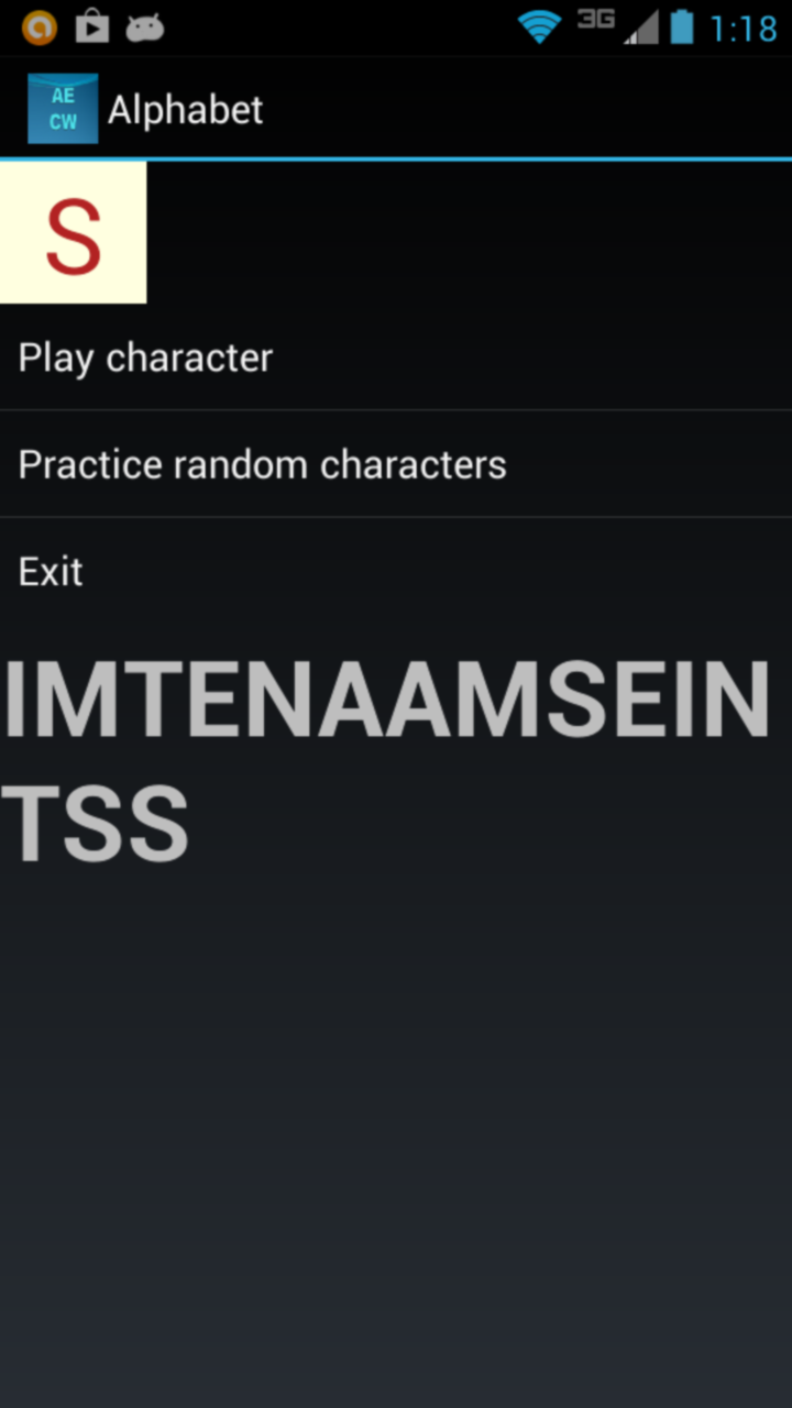 AE Morse Code Tutor - App on Amazon Appstore
