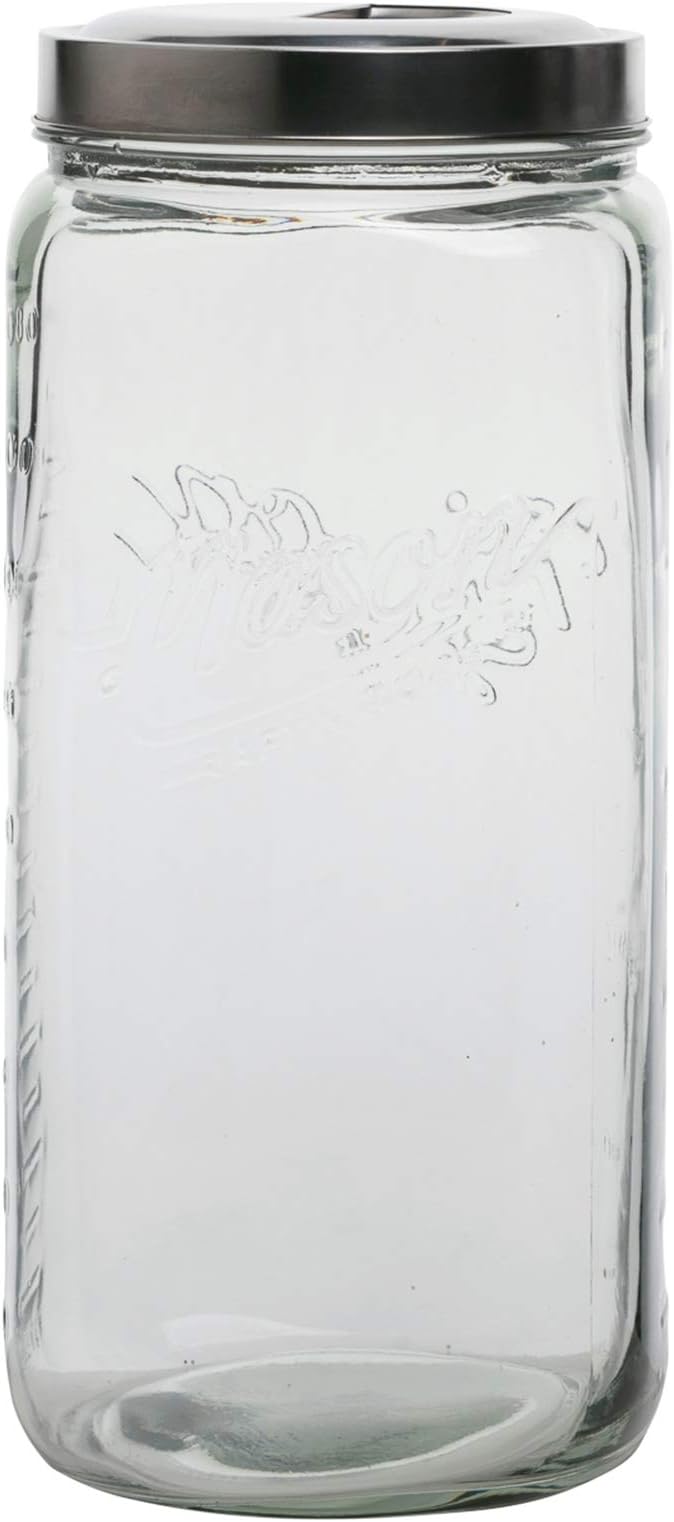 Amazon.com: Mason 4-Piece Glass Canister Set : Home & Kitchen