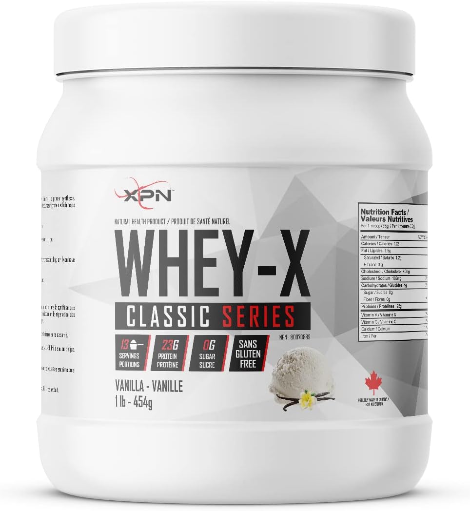 Whey-X | Protéine de lactosérum | XPN | Vanille | 23 g de protéines ...