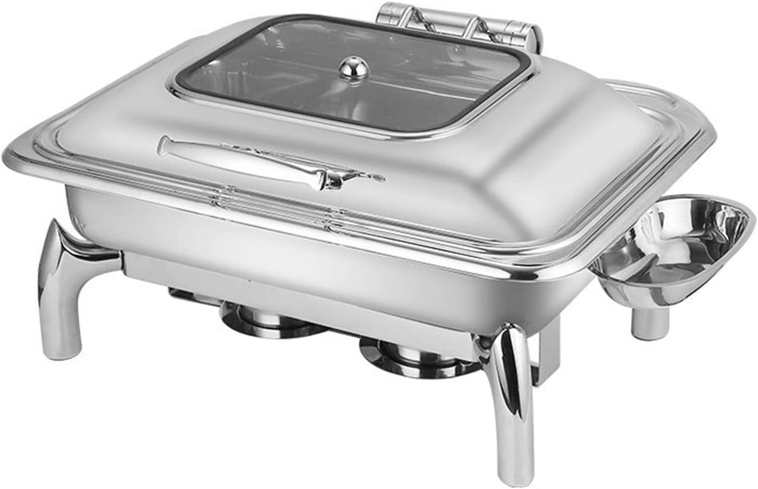 Amazon.com: SunCourtyard 9L Chafing Dish Buffet Set, Stainless Steel ...