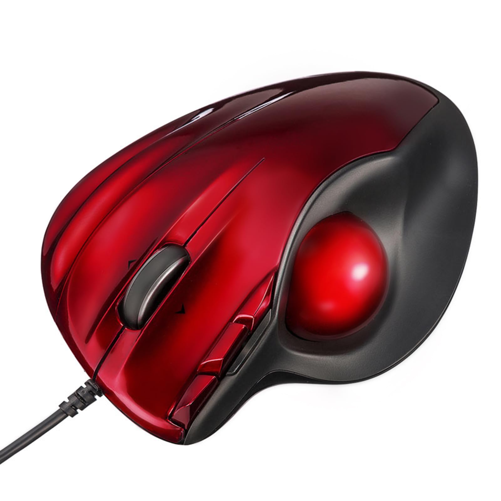 Amazon.com: SANWA Wired Ergonomic Trackball Mouse, Programmable Roller ...